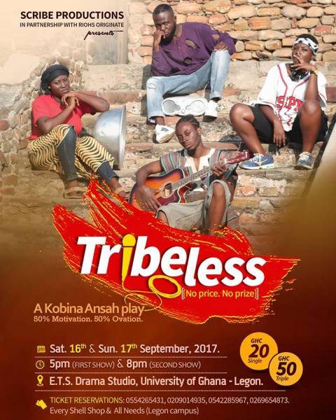 Tribe | Arts Ghana | Our agenda is simply to promote the arts in Ghana